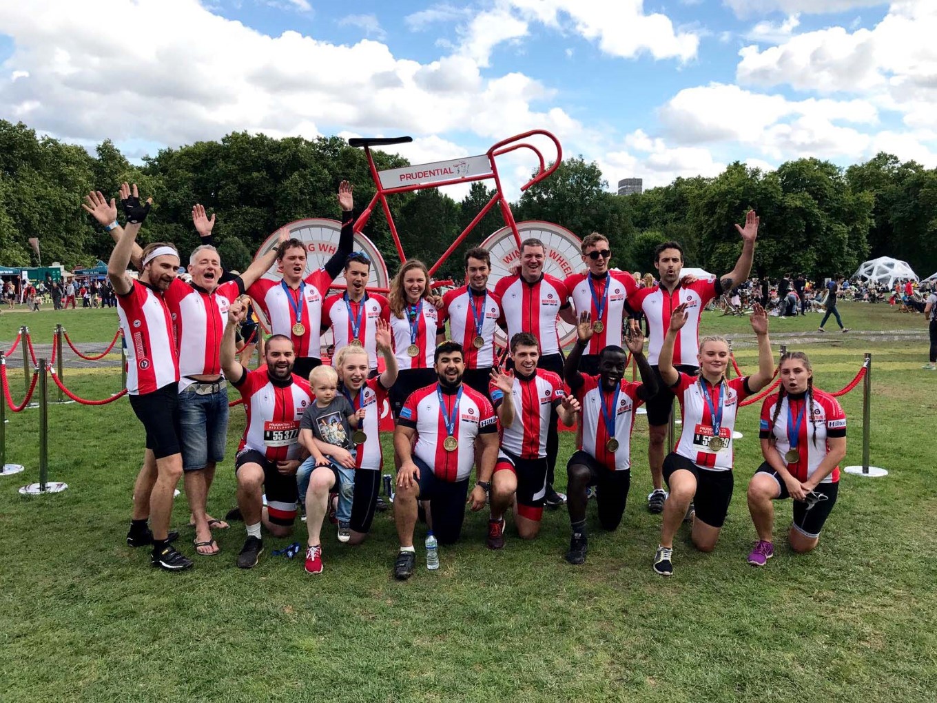 CST team to Ride London today | Brentford FC