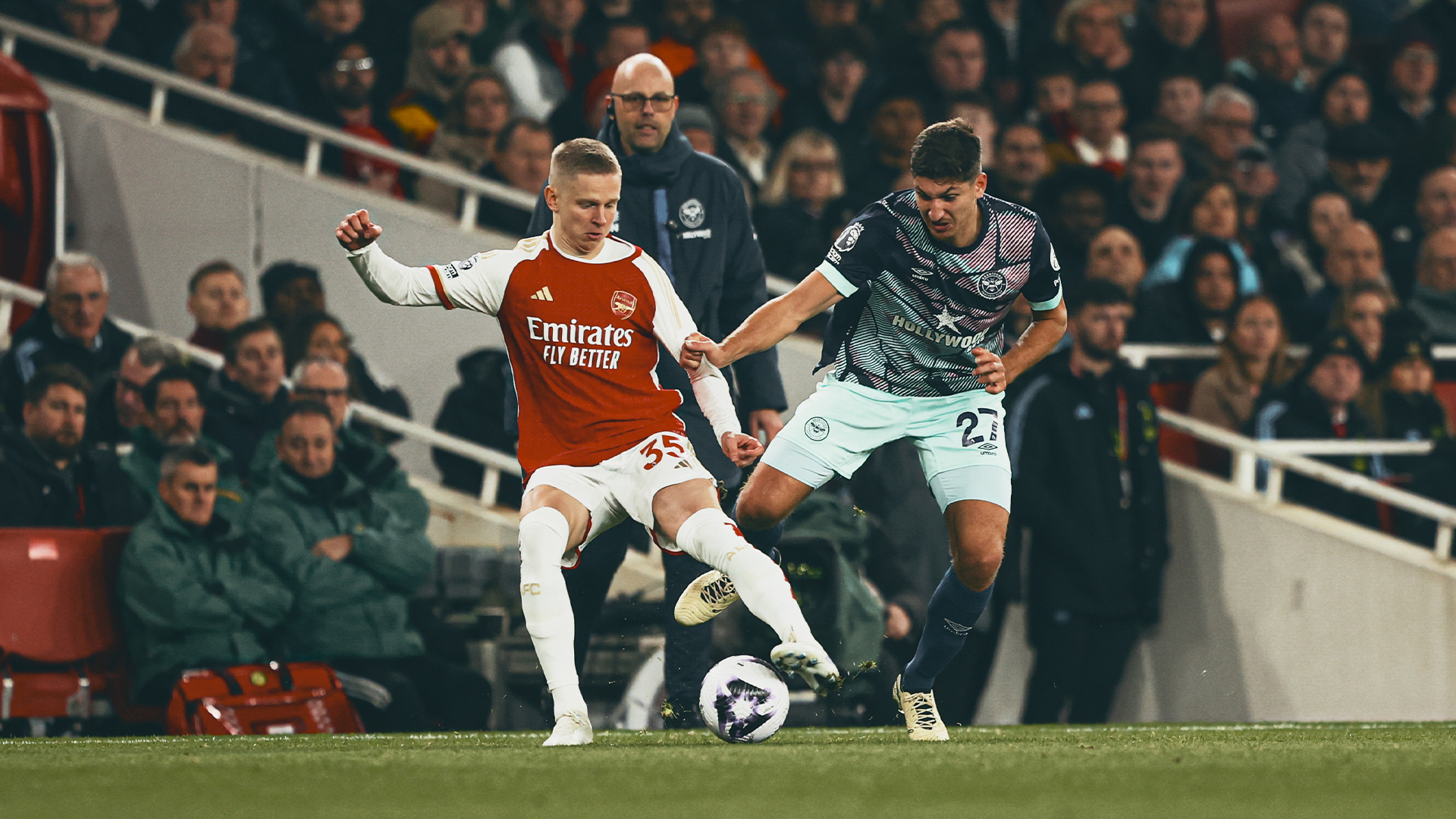 Janelt shows both sides of his game in Arsenal defeat | Brentford FC