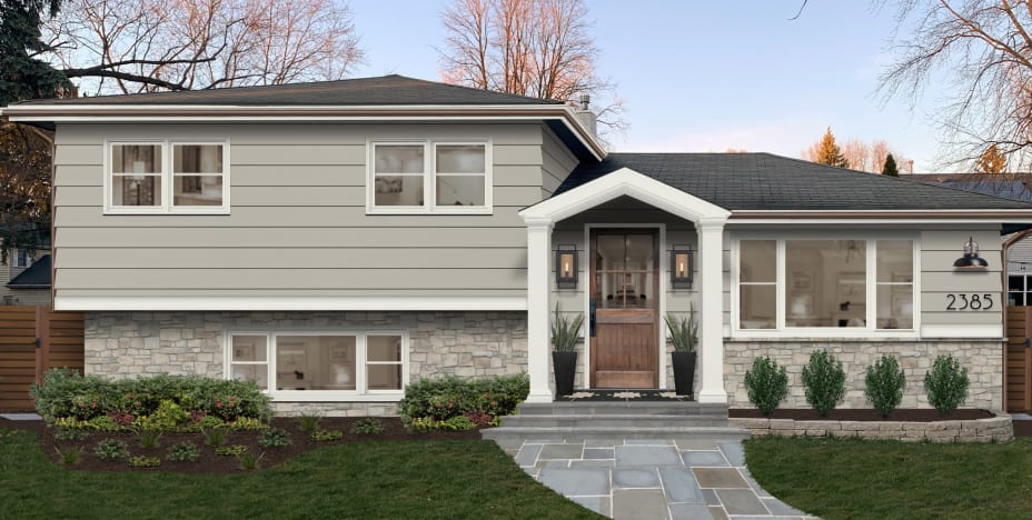 8 Photos Exterior Paint Colors For Split Level Homes And Description