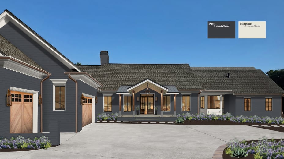 benjamin moore soot color code