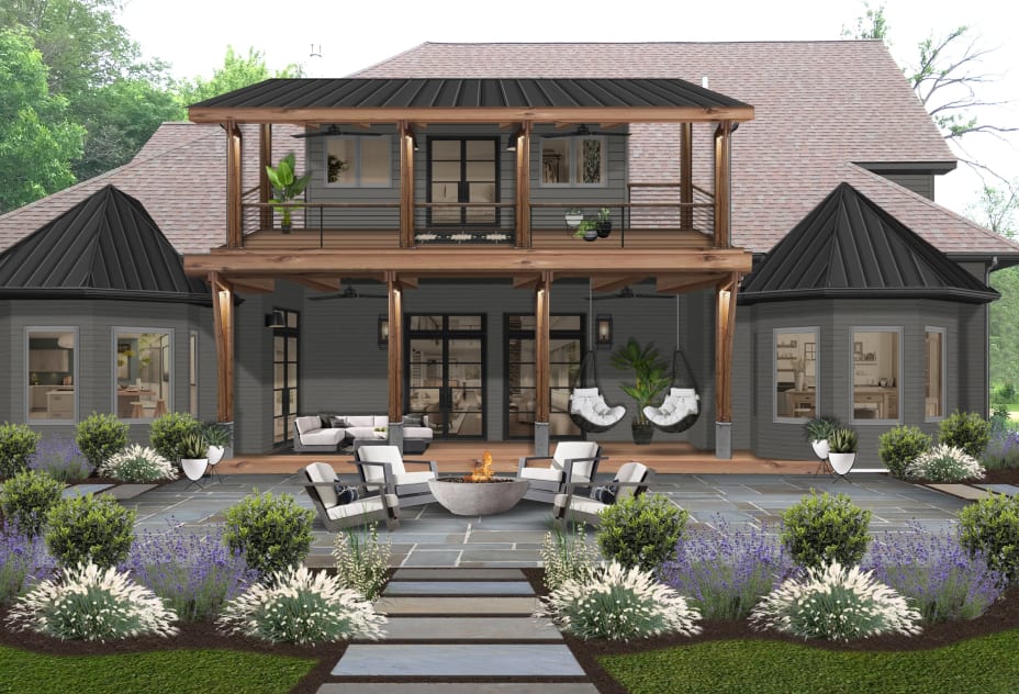 house backyard design