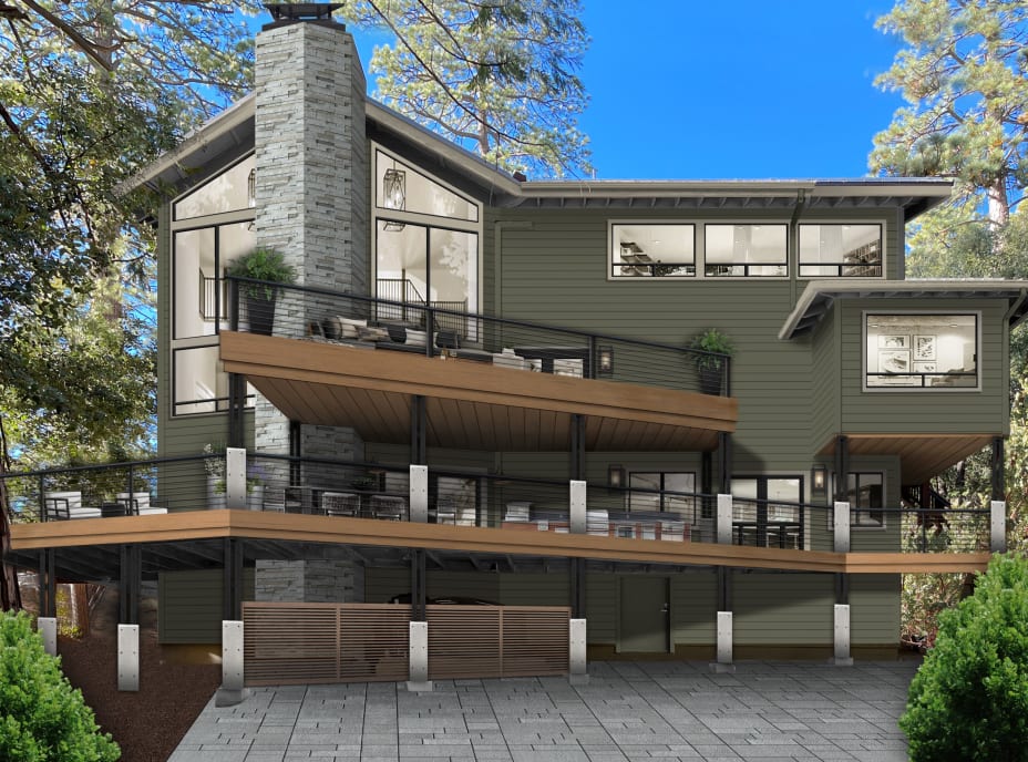 Multi Level Deck Second Story The Magic Of Multi Level Decks: