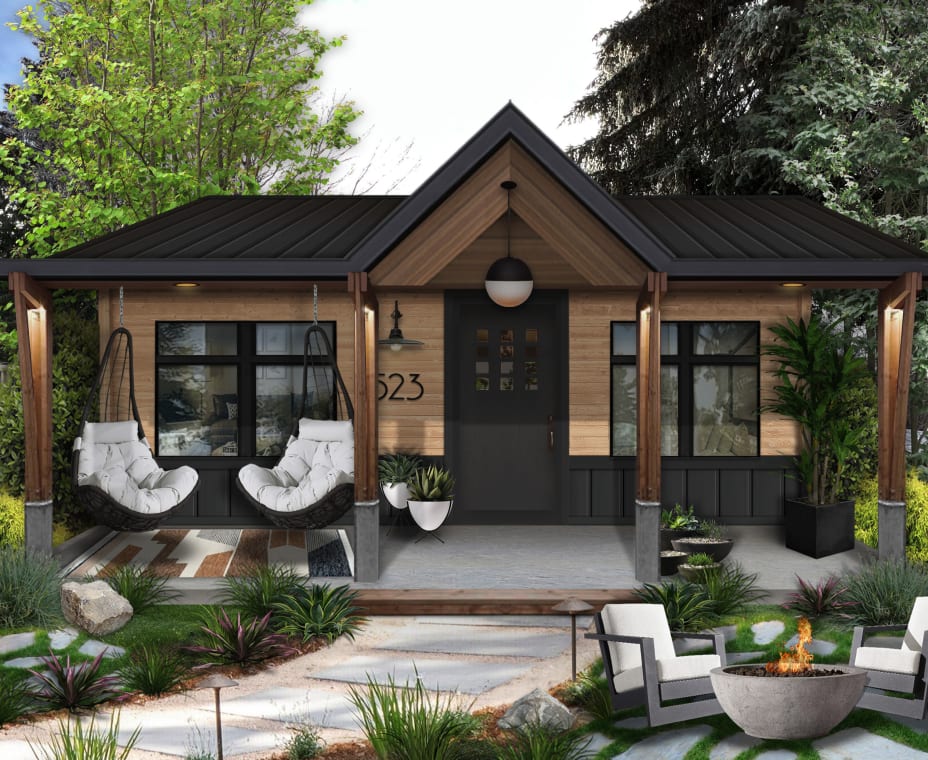 Hardscape Ideas Front Yard Porch