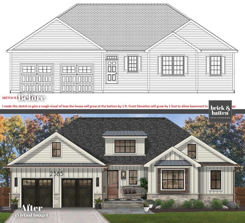 draw house elevations