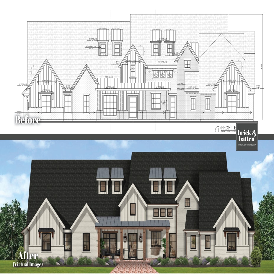front elevation drawings