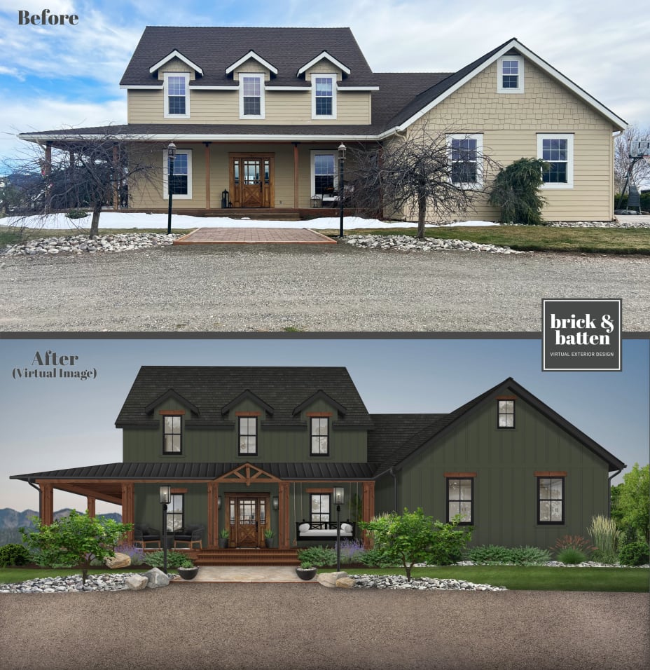 Traditional Facade House Siding