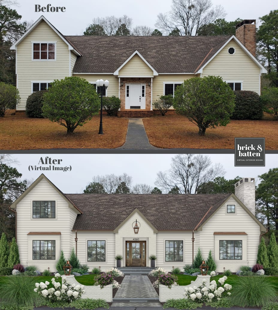 Modern Traditional Home Exterior Design 75 Traditional Exterior Home