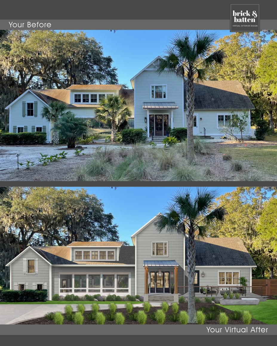 Exterior Rustic Lake House Colors Butler's Mill Cottage Craftsman