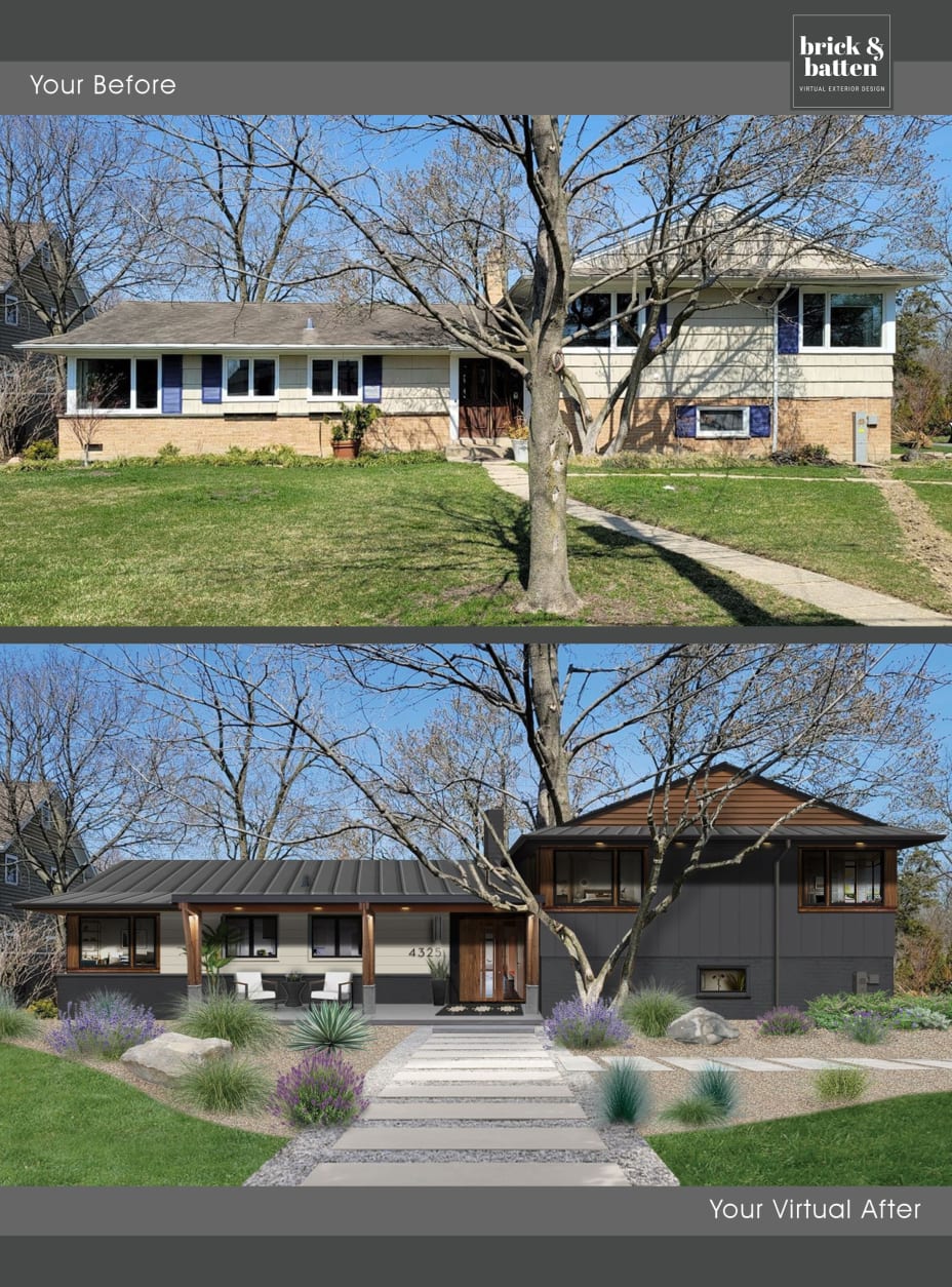 Split Level Ranch Exterior Paint Updated Split Level Home In Virginia