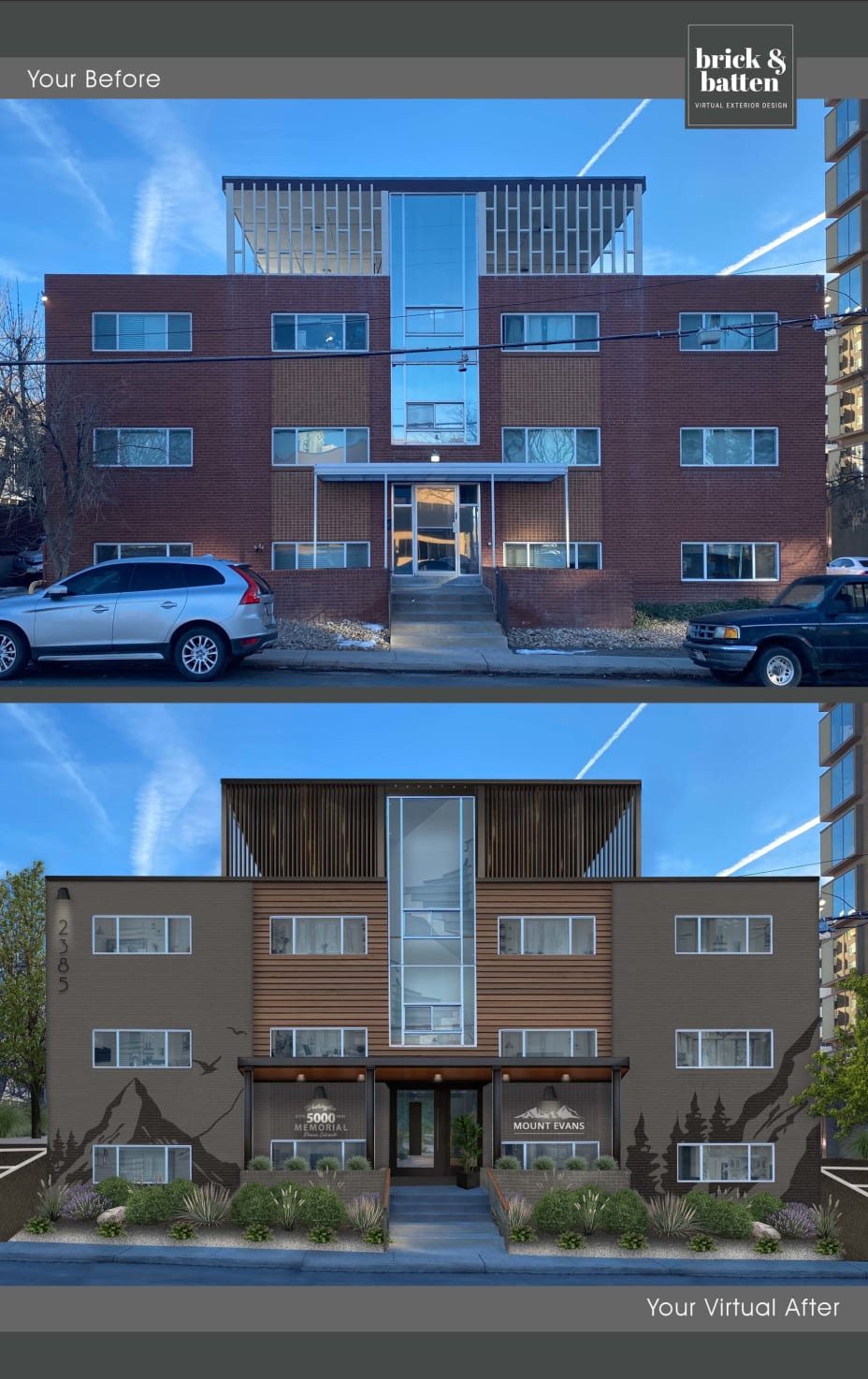 Simple Apartment Building Design