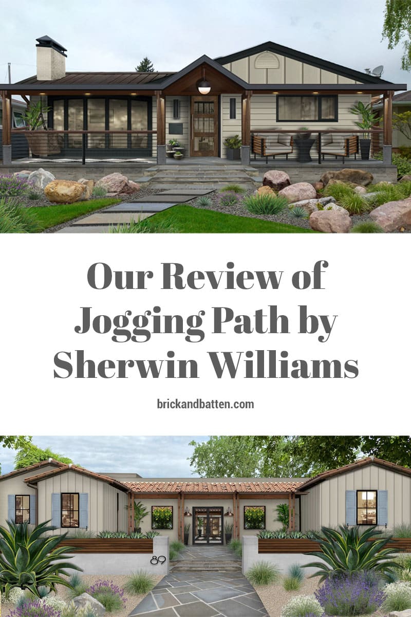 Our Review of Jogging Path by Sherwin Williams - brick&batten