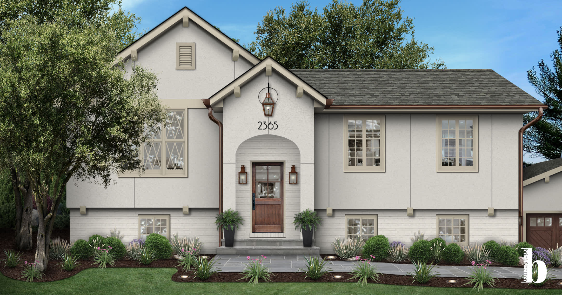 Cabin Cottage Style Siding Charming Midcentury Modern Cottage