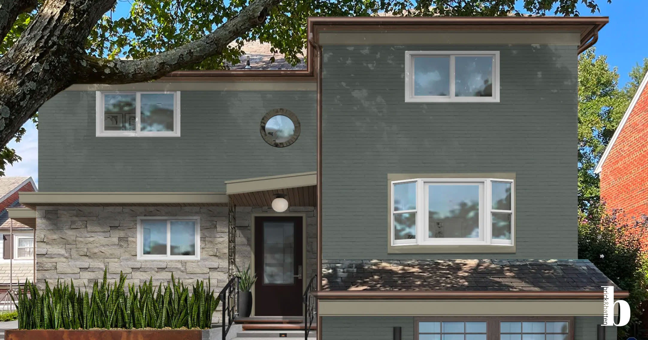 Homburg Gray House Color