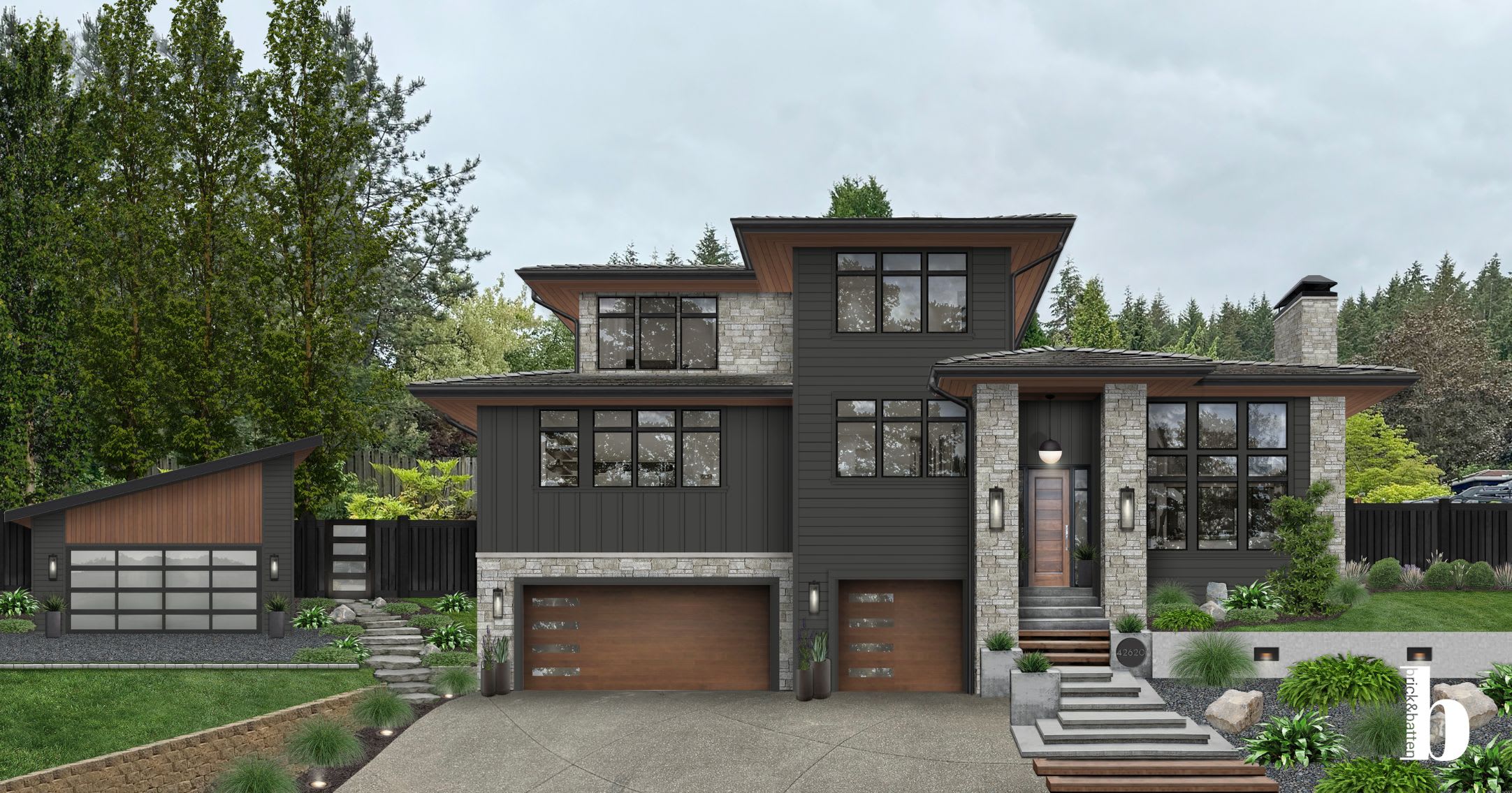 8 Exterior House Colors For Maximum Curb Appeal Brick batten 8-exterior-house-colors-for-maximum-curb-appeal-brick-batten