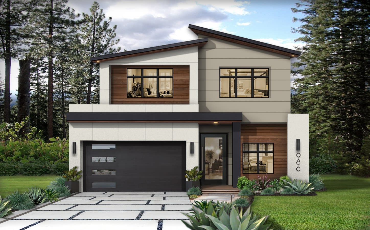 Boost Curb Appeal With the Warmth of Cedar Siding - brick&batten