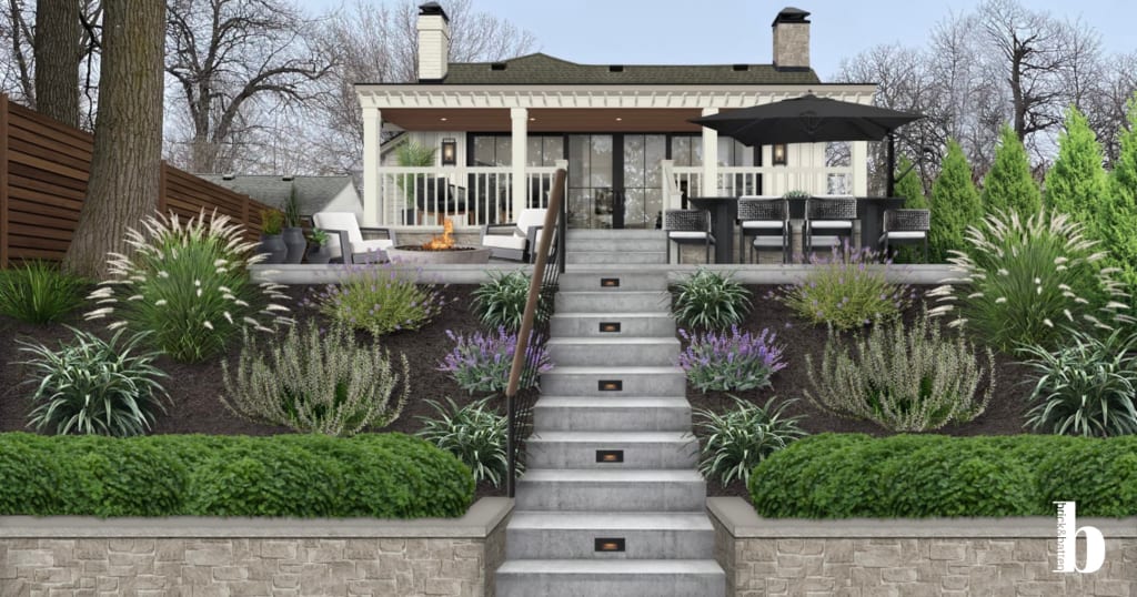 10 Backyard Landscaping Ideas - brick&batten