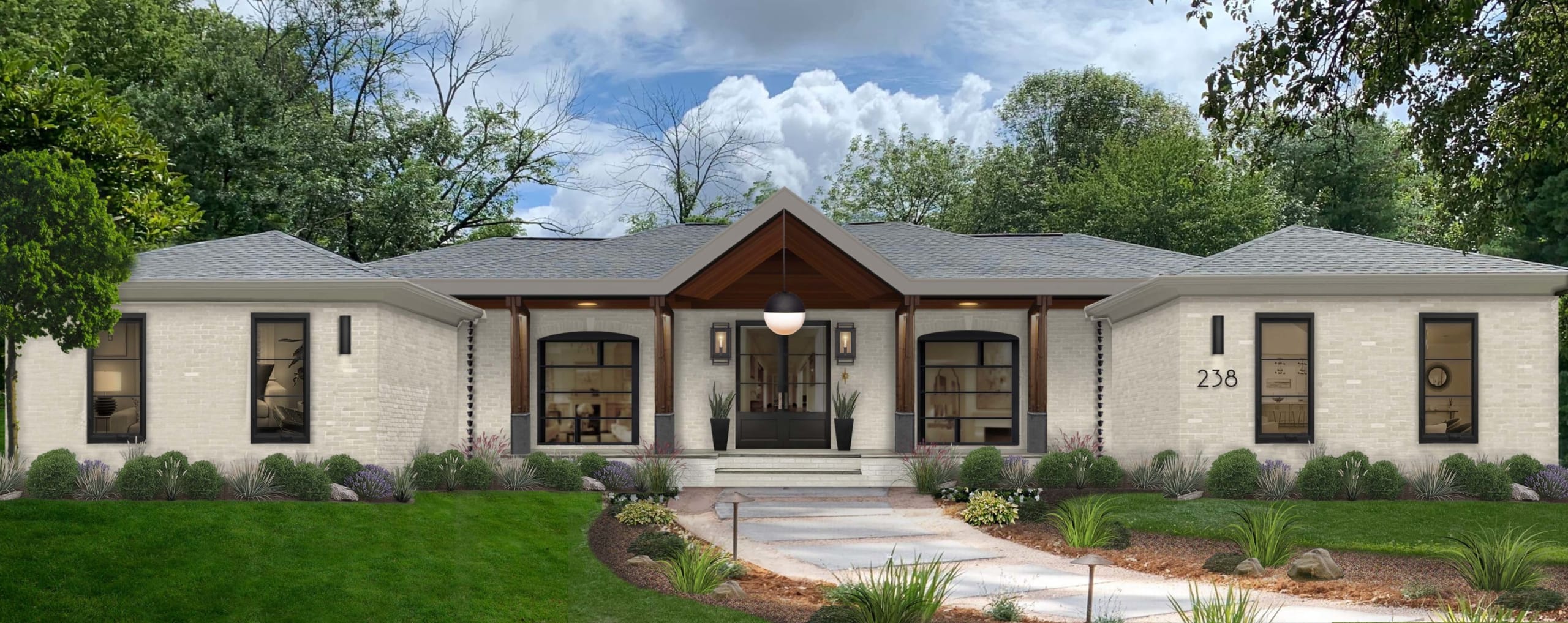 Timeless Exterior Design Ideas That Will Never Go Out of Style - brick ...