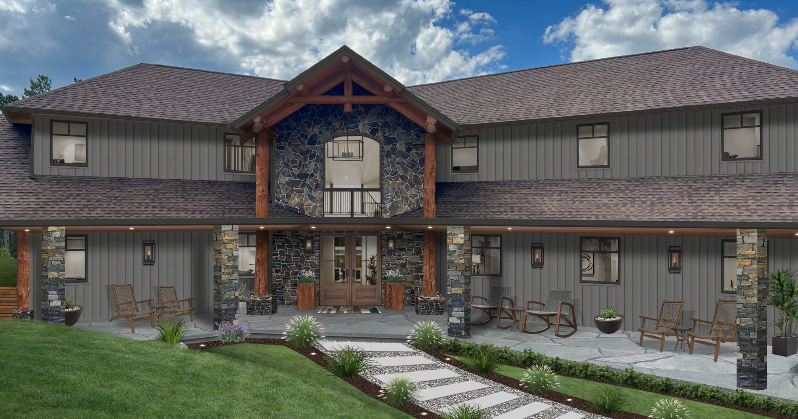 8 Rustic Paint Colors for Home Exteriors - brick&batten