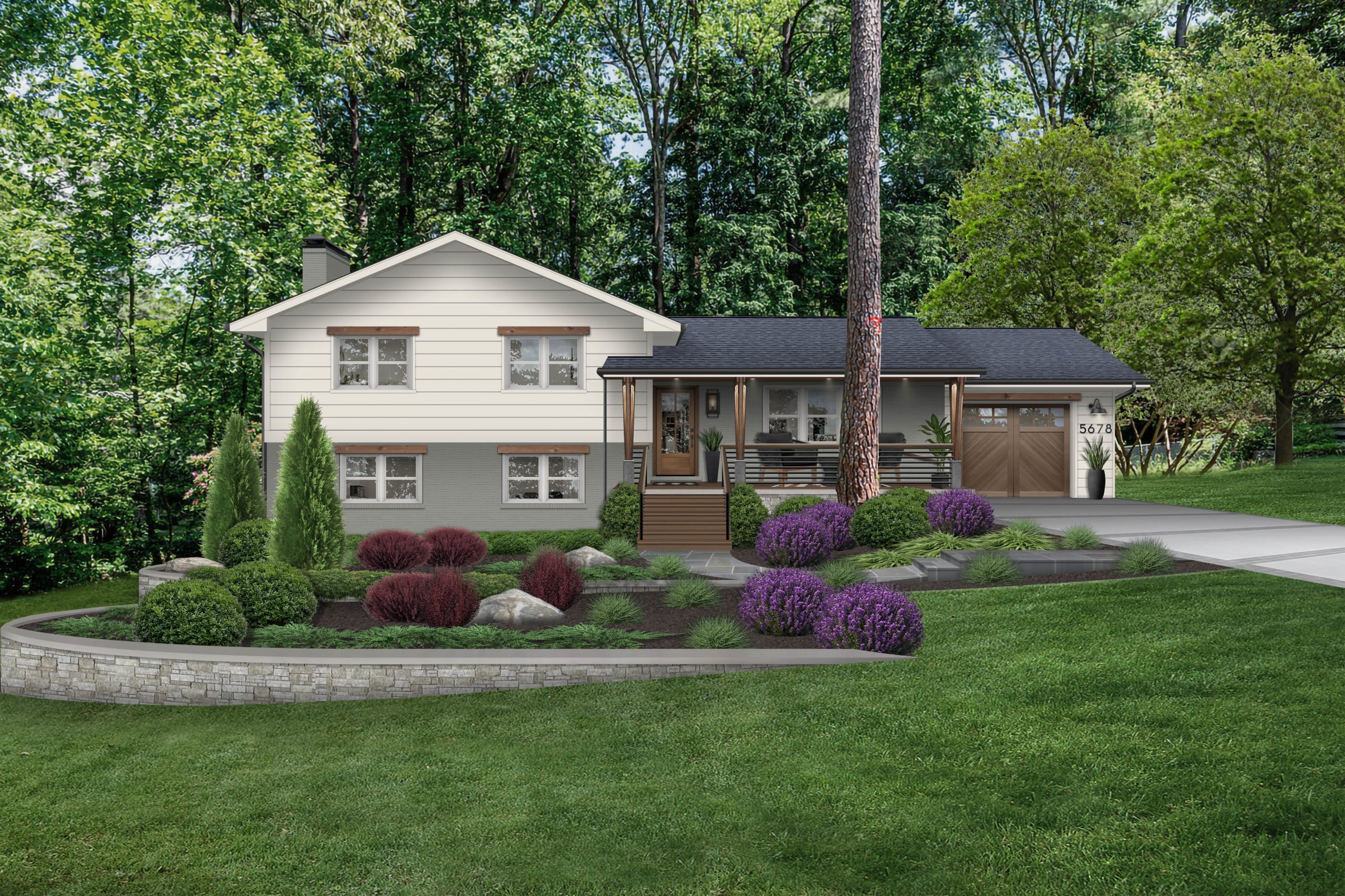 Front of Home Design Tips That Instantly Make a Good Impression - brick ...