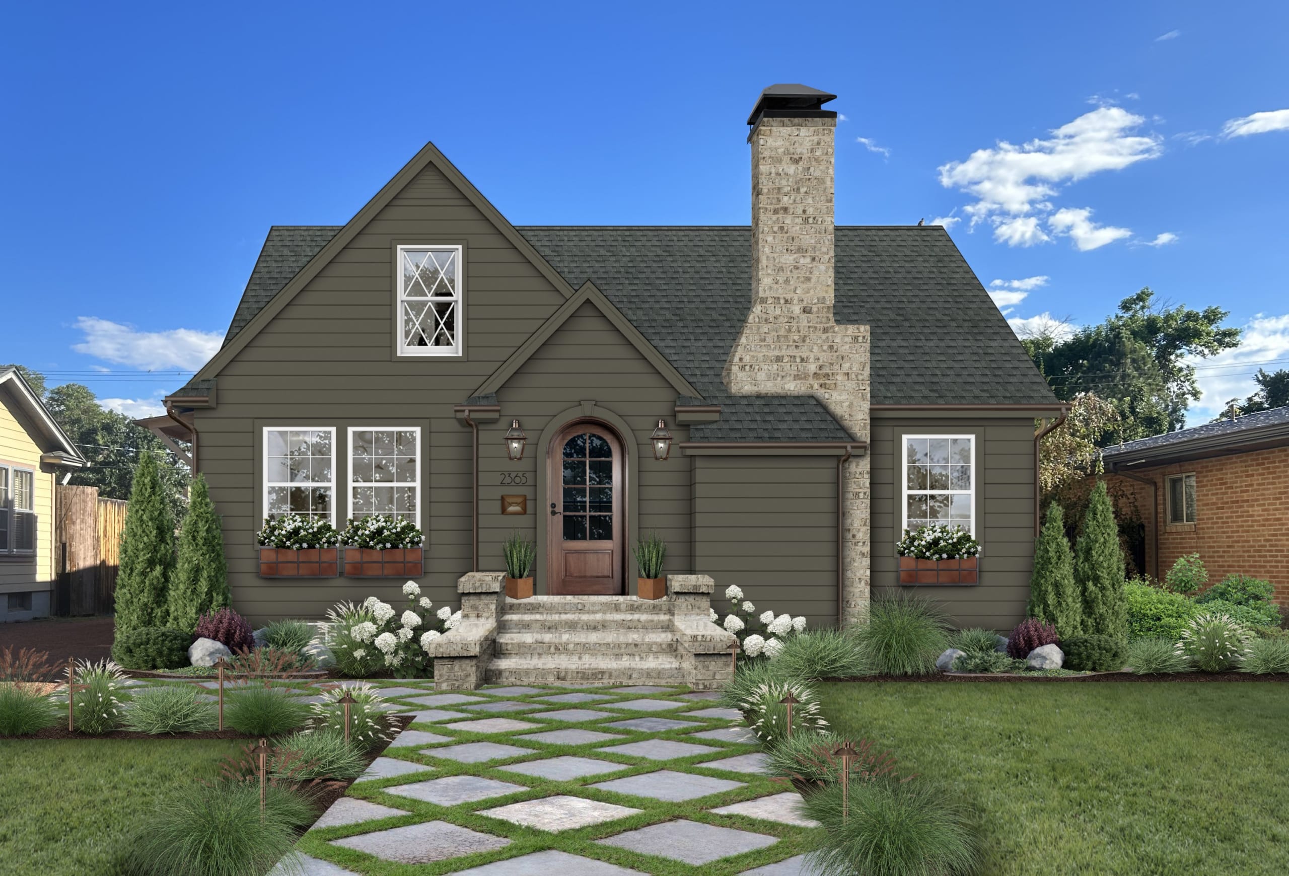 Lap Siding Options for a Classic Yet Modern Home Exterior - brick&batten