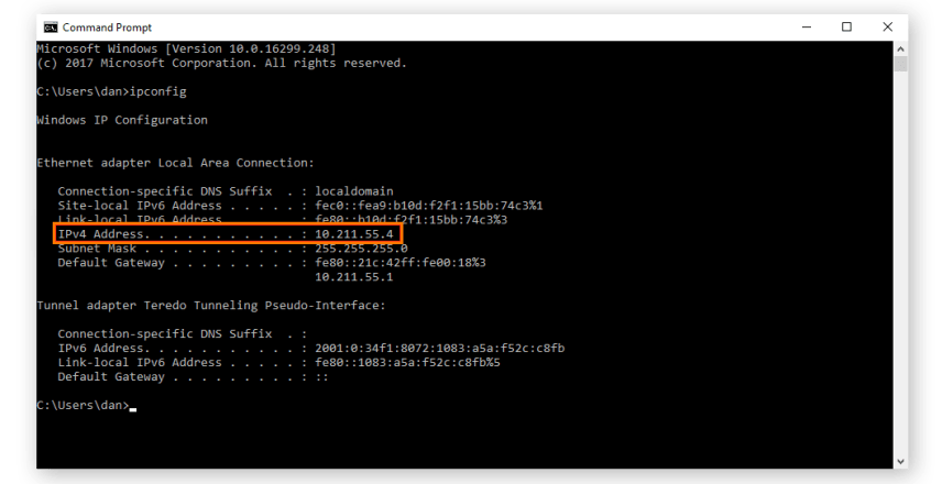 How do I connect to localhost | Bright Softwares