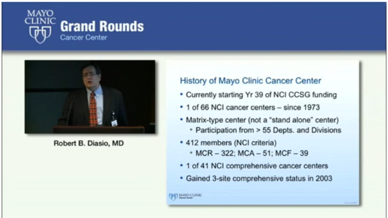 Grand Rounds: Breast Cancer Susceptibility - Mayo Clinic