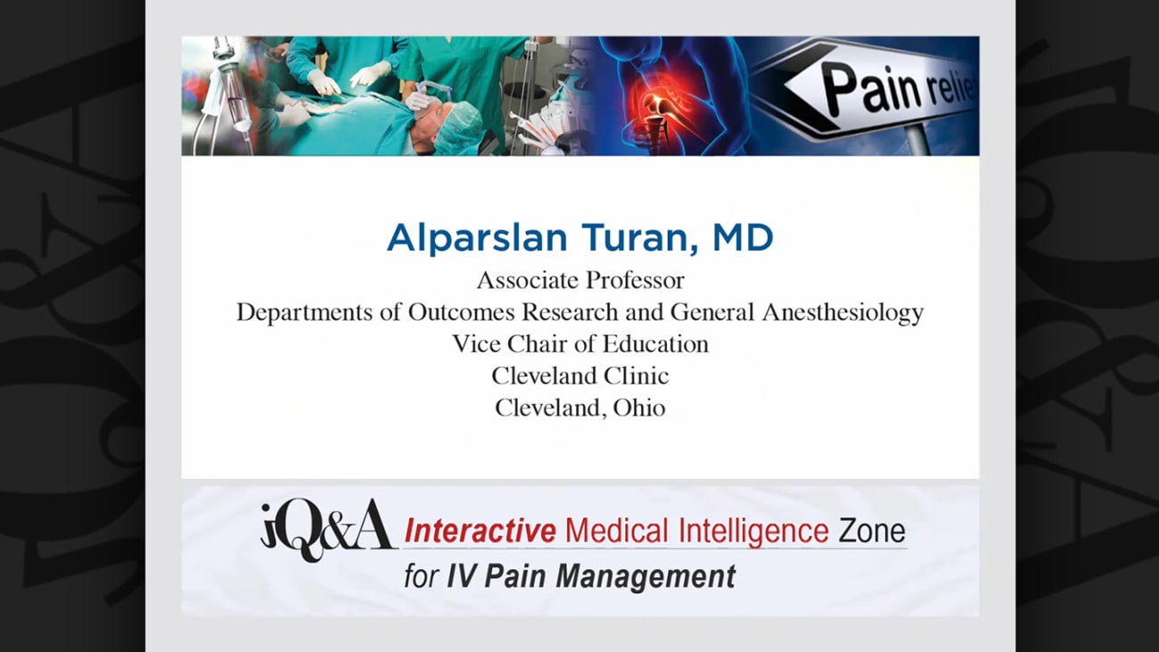 The iQ&A Interactive Medical Intelligence Zone for Pain Management ...