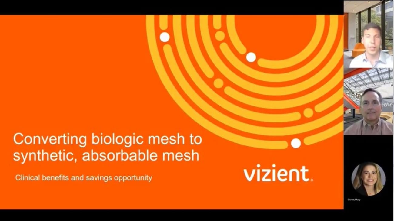 Converting Biologic Mesh to Synthetic, Absorbable Mesh - Surgical ...