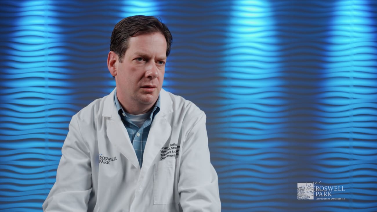 Meet the Team: Dr. Brian Betts - Roswell Park Comprehensive Cancer Center
