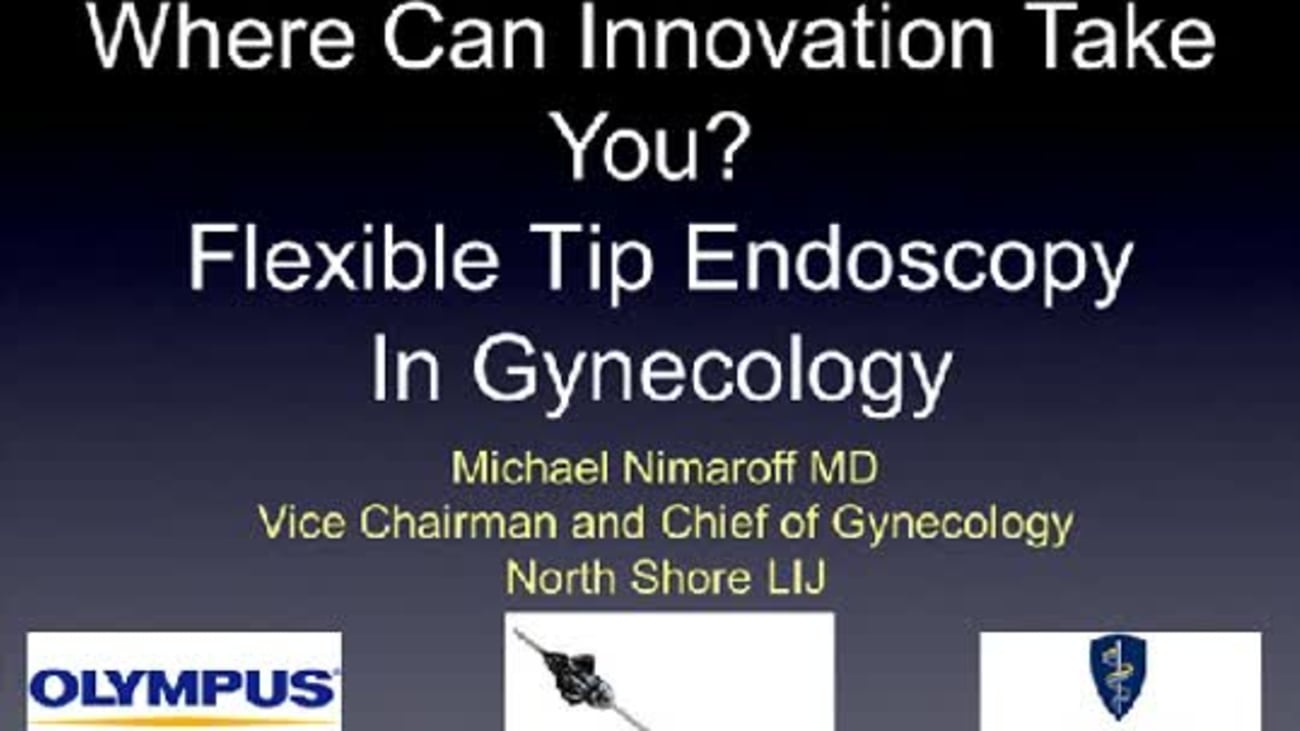 AAGL 2012: ENDOEYE FLEX 5 Deflectable Tip videolaparoscope - BroadcastMed