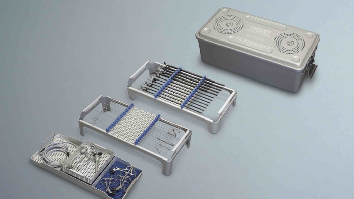 Standard Length Laparoscopic Instrument Set Container System - Karl Storz