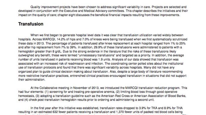 MARCQI: Quality Improvement Initiatives - BroadcastMed