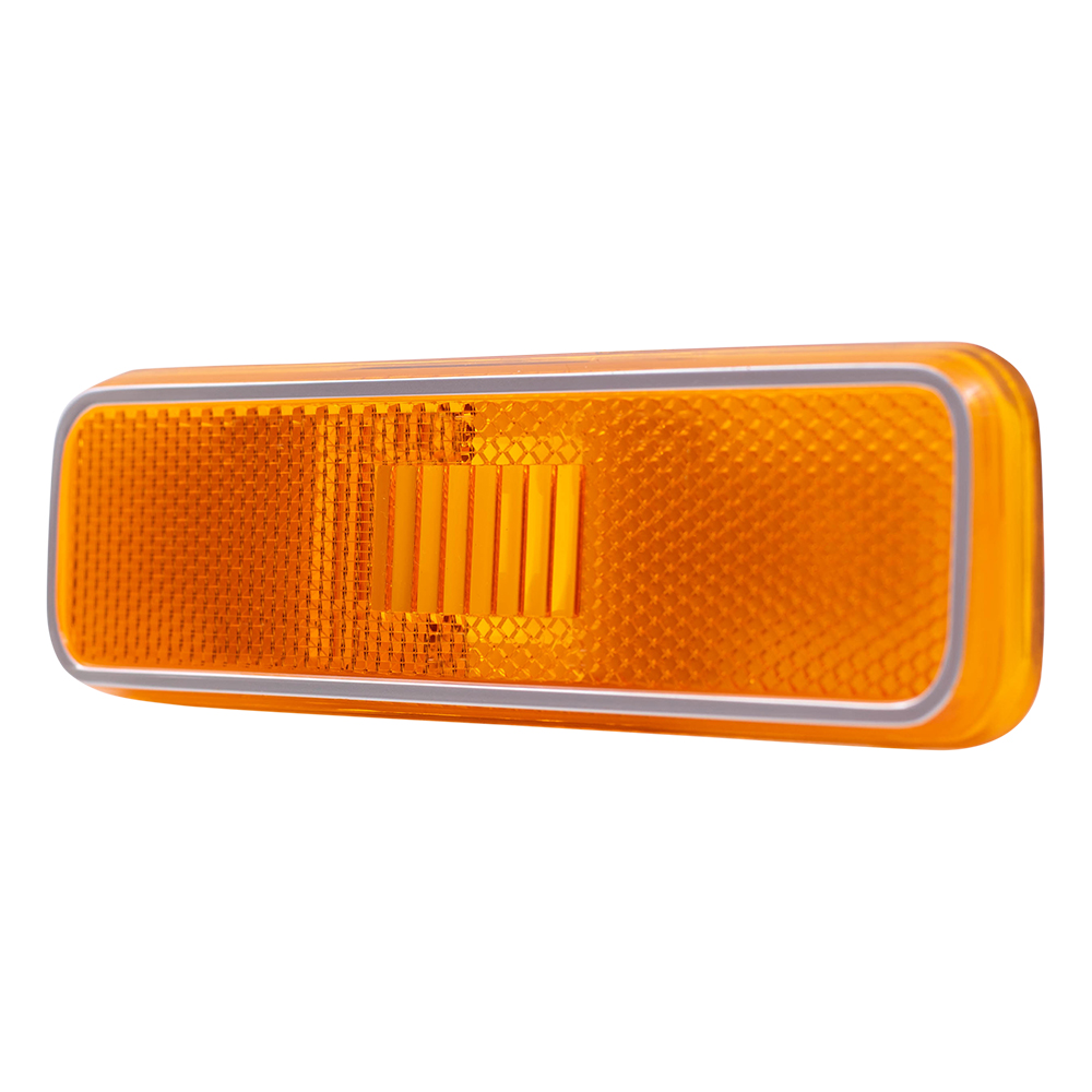 Side Marker Lights for Dodge Pickup Chrysler Plymouth Front Amber Park ...