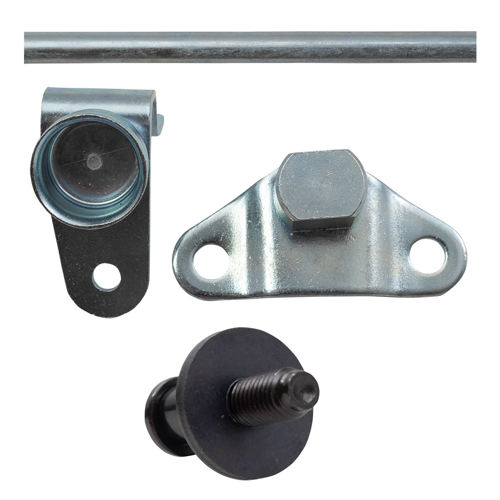 8 PC Tailgate Latch Rod Hinge Striker Bolt for 99-07 Silverado Sierra ...