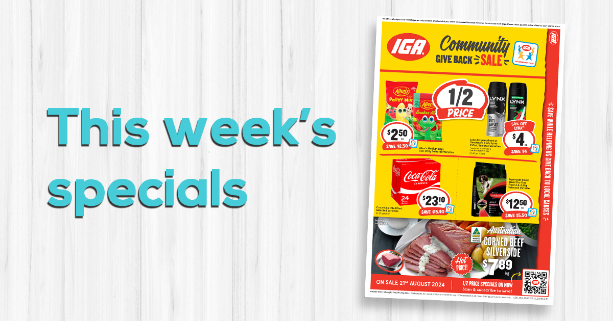 IGA Marketplace Ascot Catalogue