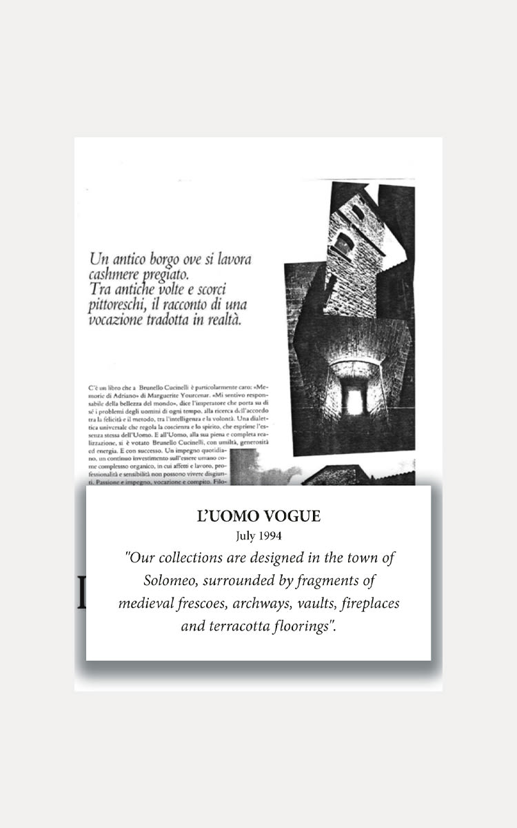 Solomeo, Hamlet of Cashmere and Harmony | Brunello Cucinelli