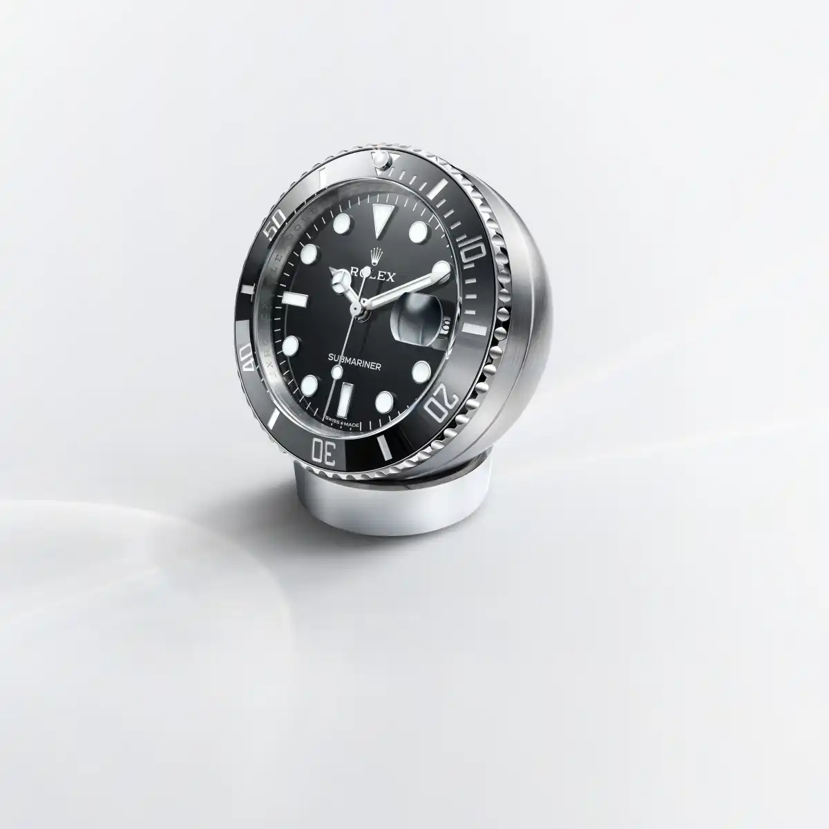 Rolex Accessoires Submariner Date desk clock in Stainless steel ...