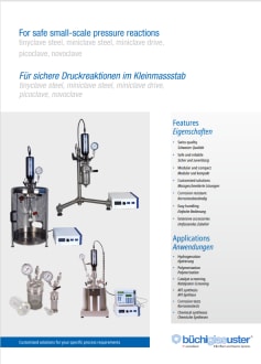 Buchiglas - Pressure Reactors - Brochures