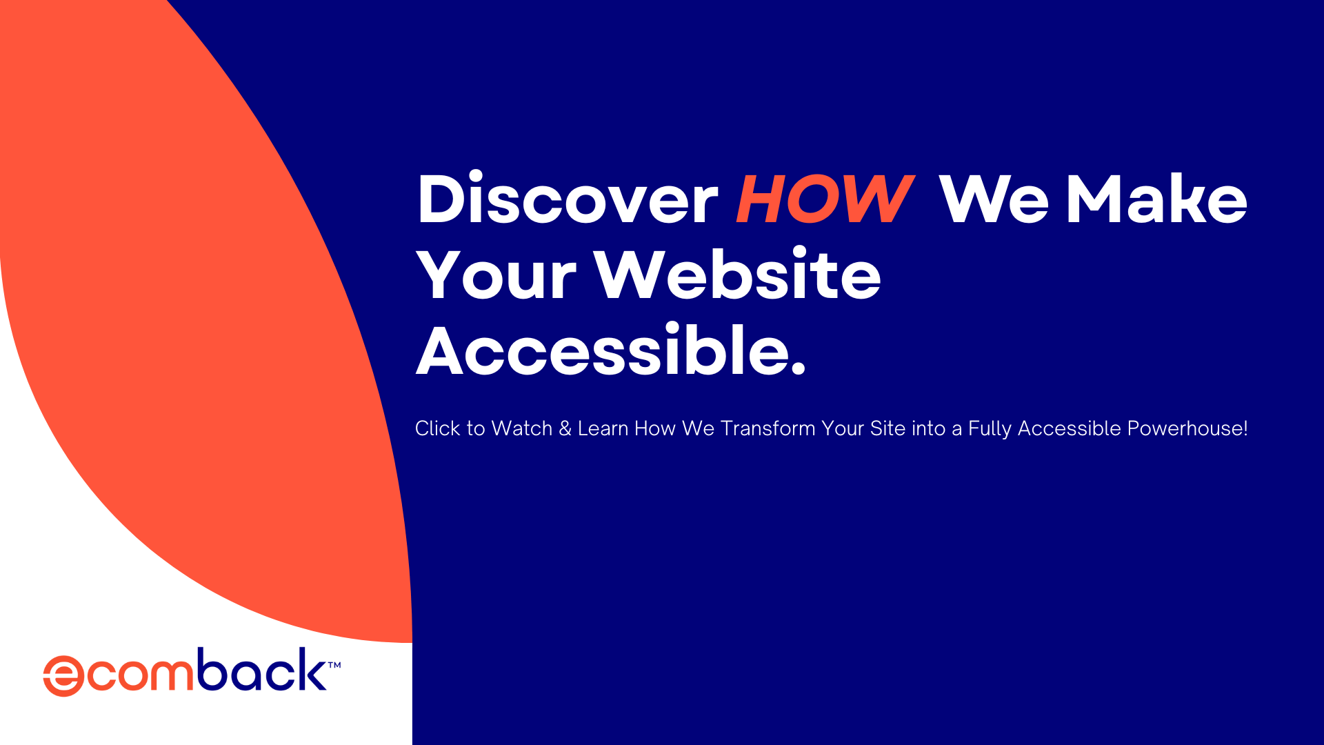 Website ADA Compliance Services | EcomBack