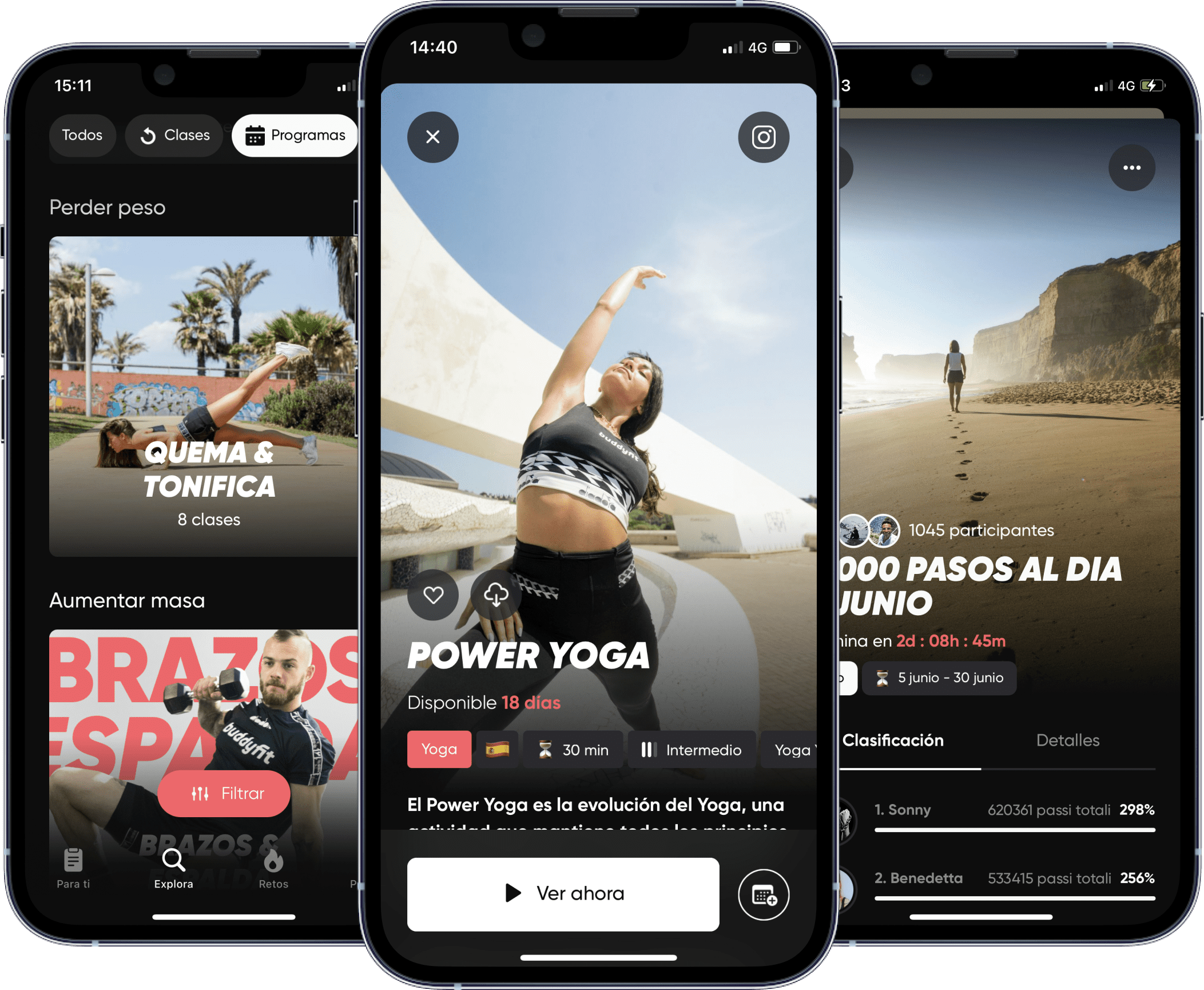 Buddyfit | Tu entrenador siempre contigo