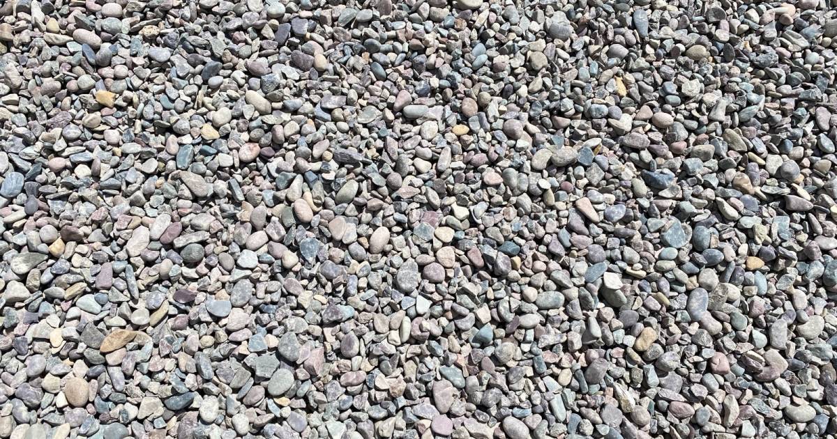 Missoula Round River Rock Delivery - 3/4 inch Rainbow - Little Dumps