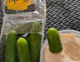 Woolworths Qukes Baby Cucumbers Punnet 250g | bunch
