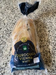 Woolworths Rustic White Sourdough Loaf 500g | bunch