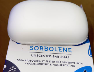 The Balnea Body Company Sorbolene Unscented Soap 100g x 3 pack | bunch