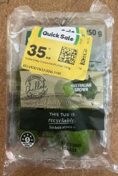 Woolworths Qukes Baby Cucumbers Punnet 250g | bunch