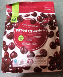 Woolworths Frozen Pitted Cherries 500g | bunch