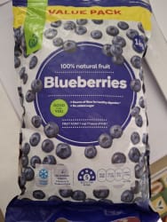 Woolworths Frozen Blueberries 1kg | bunch