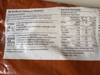 Woolworths Australian Hash Brown 750g | bunch