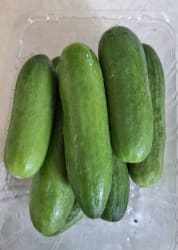 Woolworths Qukes Baby Cucumbers Punnet 250g | bunch