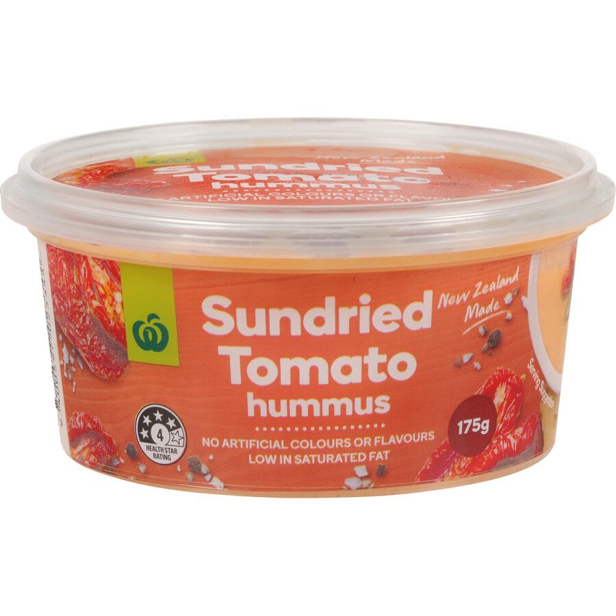 Woolworths Sundried Tomato Hummus 175g | bunch